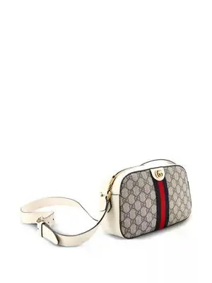 Gucci Ophidia Gg Coated Canvas Camera Bag
