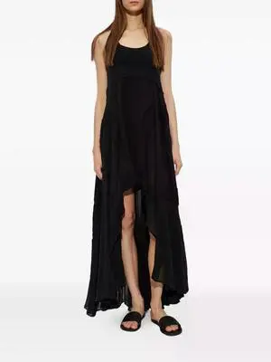 ALLSAINTS Dorina Ruffled High-low Maxi Dress