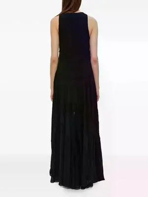 ALLSAINTS Dorina Ruffled High-low Maxi Dress