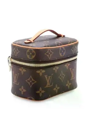 LOUIS VUITTON Nice Vanity Case Monogram Canvas Nano Pouch
