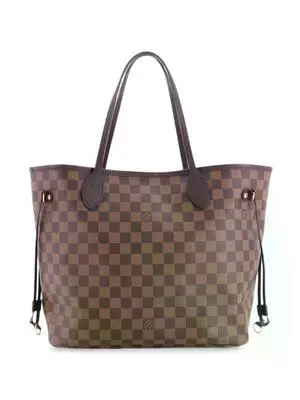 LOUIS VUITTON Neverfull Nm Damier Mm Tote Bag - Brown