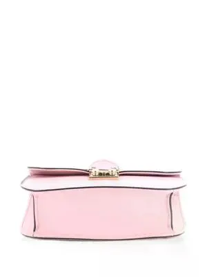 Valentino Garavani Glam Lock Leather Small Shoulder Bag