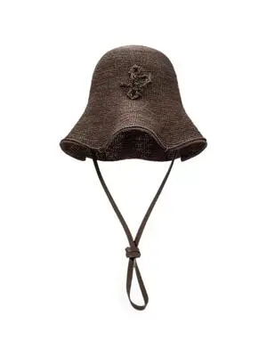 Ruslan Baginskiy Hatbag Convertible Straw Hat