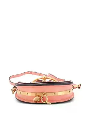 Chloé Nile Leather Mini Crossbody Bag - Pink