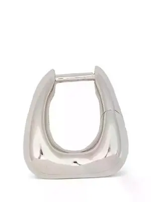 MARIA BLACK Satchel Bend Huggie Earrings