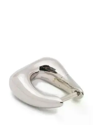 MARIA BLACK Satchel Bend Huggie Earrings