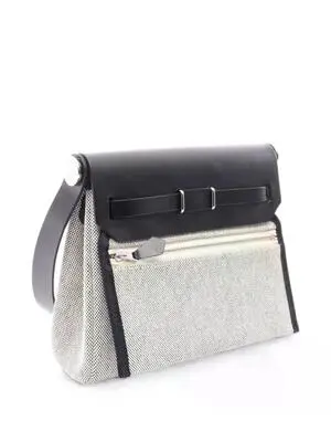 Hermès 2025 Mini Herbag Zip Cross Body Bag - Grey