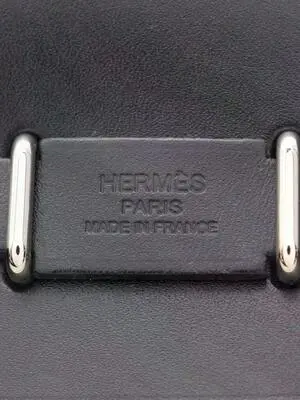 Hermès 2025 Mini Herbag Zip Cross Body Bag - Grey