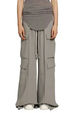 Rick Owens Tower Cargobelas In Heavy Cady
