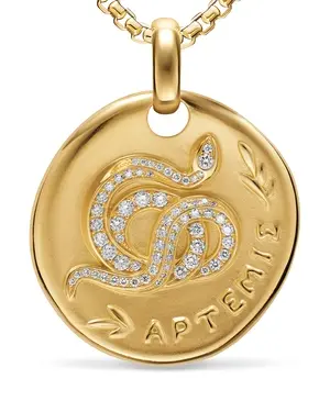 David Yurman Artemis Medallion Amulet