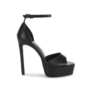 RAG & CO Marshis Towering Platform Heel Sandals In Smooth By