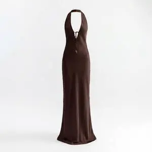 STUDIO LEXI Diaz Dress Chocolate - Brown
