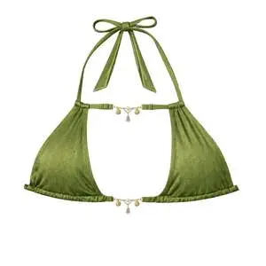 IVY SWIMWEAR Faye In Olive Top - Green