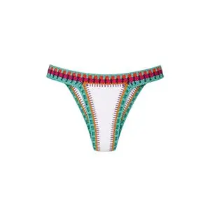 IVY SWIMWEAR Sophia In Island Mirage Bottoms - White