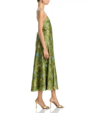 Cinq À Sept Windswept Floral Orien Dress
