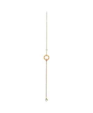 CARTIER 2 Diamonds Love Bracelet 18k With Diamonds