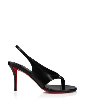 Women's High Heel Peep Toe Slides