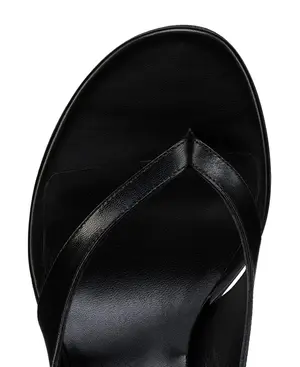 CHRISTIAN LOUBOUTIN Miss Z Infradita Thong Sandals - Black