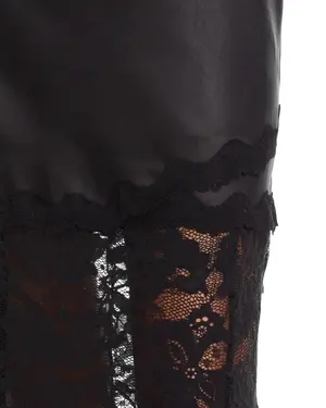 Generation Love Peggy Lace Combo Satin Dress