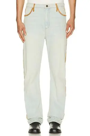 AUSTIN POST Leather Edge Highland Slim Cut Jean