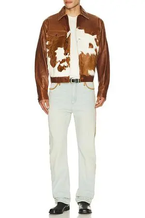 AUSTIN POST Leather Edge Highland Slim Cut Jean