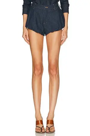 FRAME The Shell Short Blue