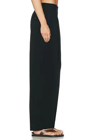 TOTEME Single Pleat Cotton Trouser