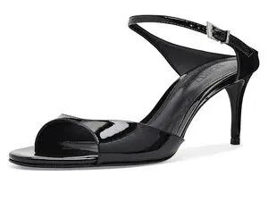 Schutz Lyra Mid Sandals - Black