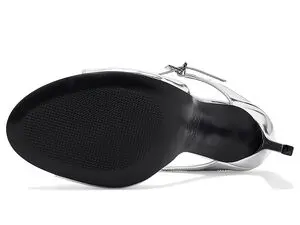 Schutz Lyra Shoes Platinum