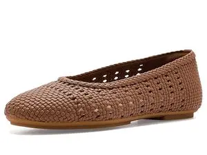 Fitflop Delicato Woven Ballerinas Flat Shoes - Brown