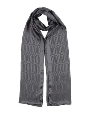 LANVIN Woman Scarf Charcoal Size - Silk Grey