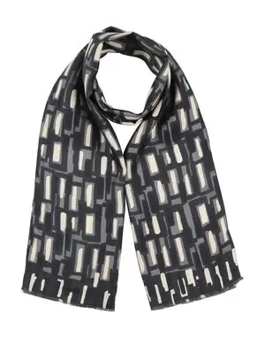 Aspesi Scarf Charcoal Silk