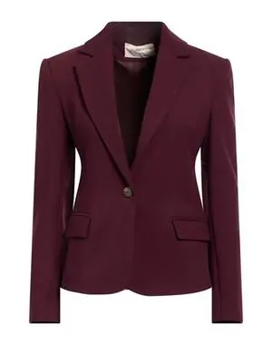 KAOS Blazer Burgundy Size Polyester, Viscose, Elastane - Red