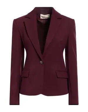 KAOS Blazer Burgundy Size Polyester, Viscose, Elastane - Red
