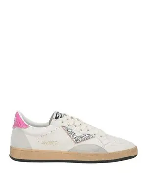4B12 Sneakers Size Leather - White