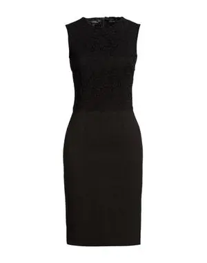 Dolce & Gabbana Midi Dress Size Cotton, Polyamide, Polyester, Viscose, Elastane - Black