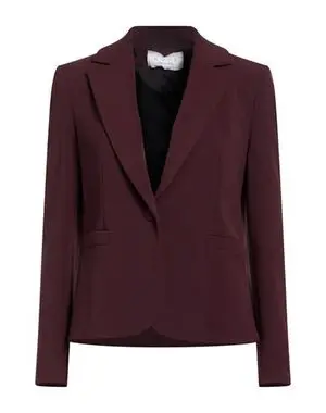 KAOS Blazer Burgundy Size Polyester, Elastane - Red