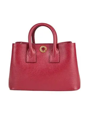 Burberry Calfskin Tote - Red
