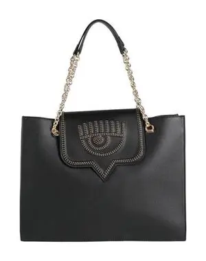 CHIARA FERRAGNI Handbag Polyurethane - Black
