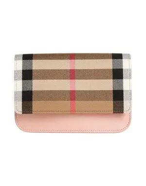 Burberry Handbag Blush Calfskin, Cotton - Pink
