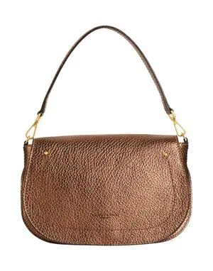 GIANNI CHIARINI Handbag Bronze Leather
