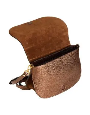 GIANNI CHIARINI Handbag Bronze Leather