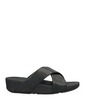 Fitflop Sandals Size Leather - Black