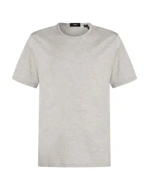 Theory T-shirt Size Cotton - Light Grey