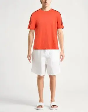 EA7 T-shirt Size Cotton - Orange