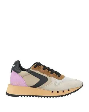 VALSPORT Sneakers Light Size Leather, Textile Fibers - Grey