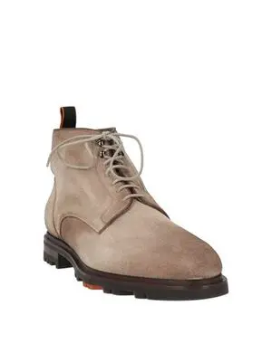 Santoni Goodyear Ankle Boots Taupe Size Leather