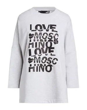 Moschino Sweatshirt Light Size Cotton - Grey