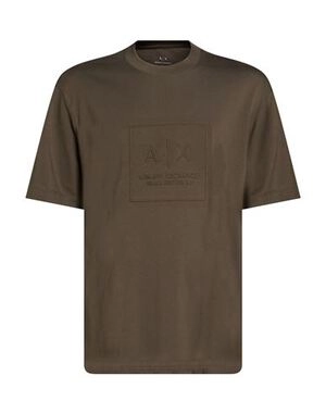 Armani Exchange T-shirt Khaki Size Cotton - Beige