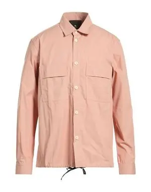 SPIEWAK Man Shirt White Size L Cotton Pink